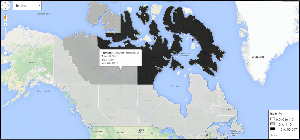 Canada - Inuit Population - The Magiscian
